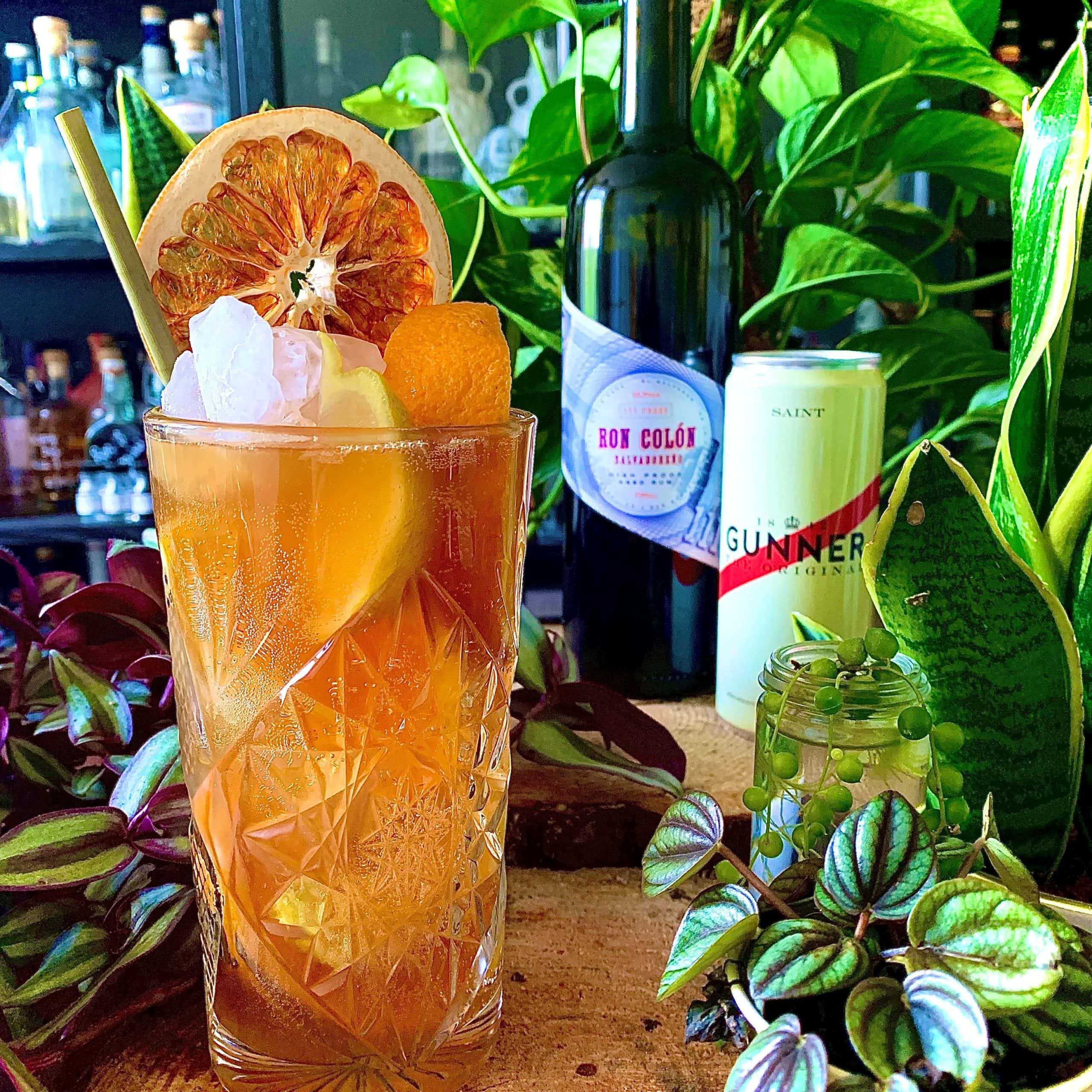 Orange & Lemon Highball - Gunner Cocktails